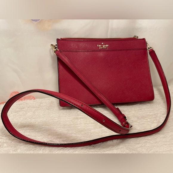kate spade | Bags | Kate Spade Red Crossbody Purse | Poshmark